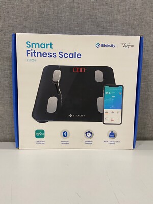 ETEKCITY SMART FITNESS SCALE POWERED BY VESYNC MDL: ESF24 817915023266 ...