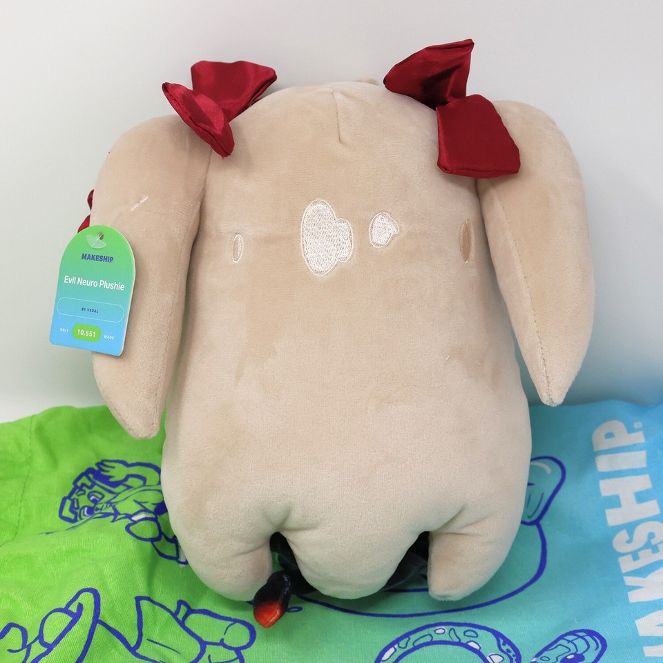 New Official Makeship Vedal Evil Neuro Plush Plushie with Dustbag | eBay