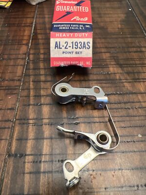Guaranteed Parts ignition points set AL-2-193AS for Chrysler Dodge ...