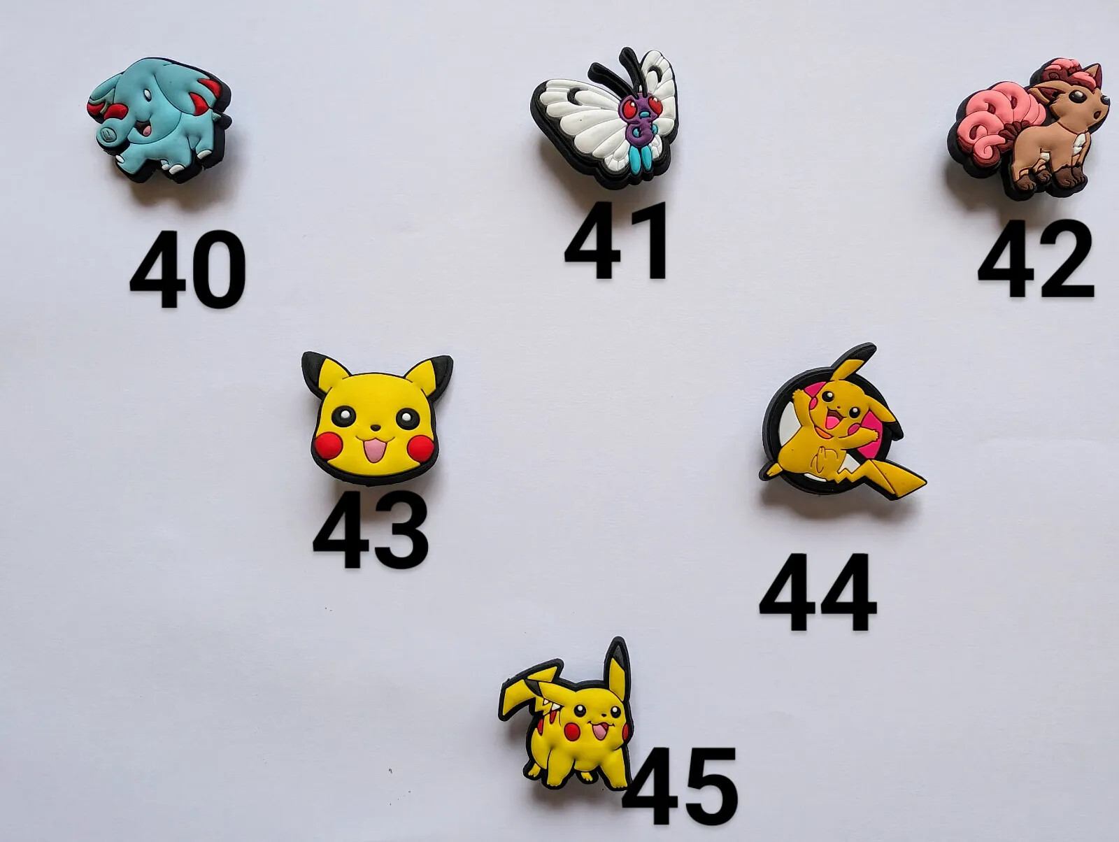 Pokemon Croc Charm Anime Croc Charms Shoe Charms Clogg Charms Jibbitz ...