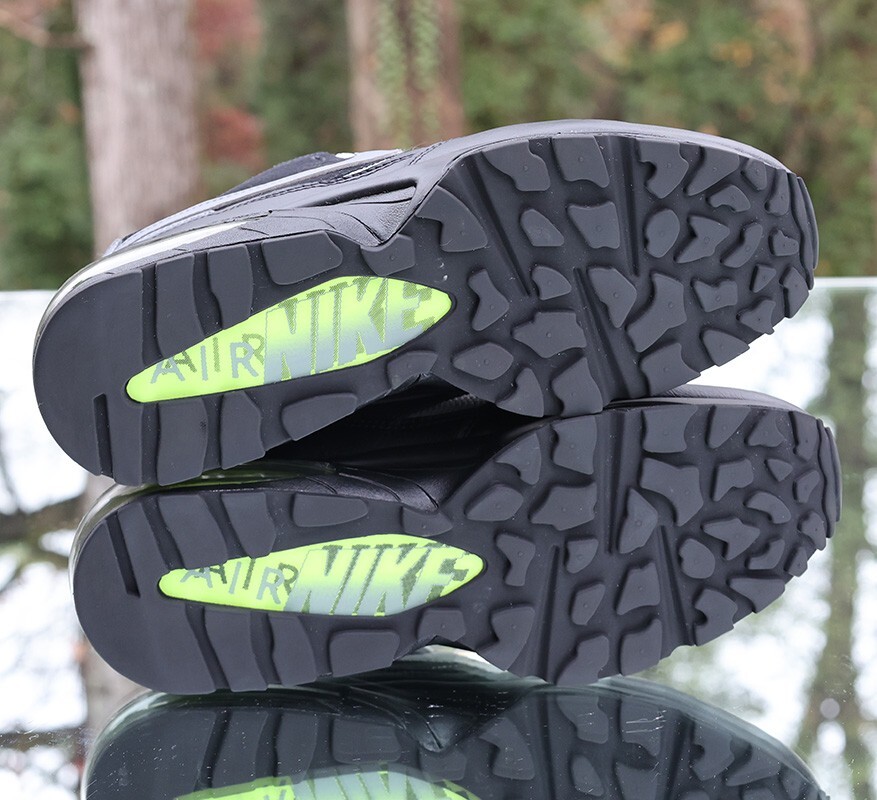 Nike Air Max 94 Men’s Size 9 Wolf Grey Black Volt Custom AV2300-001 | eBay