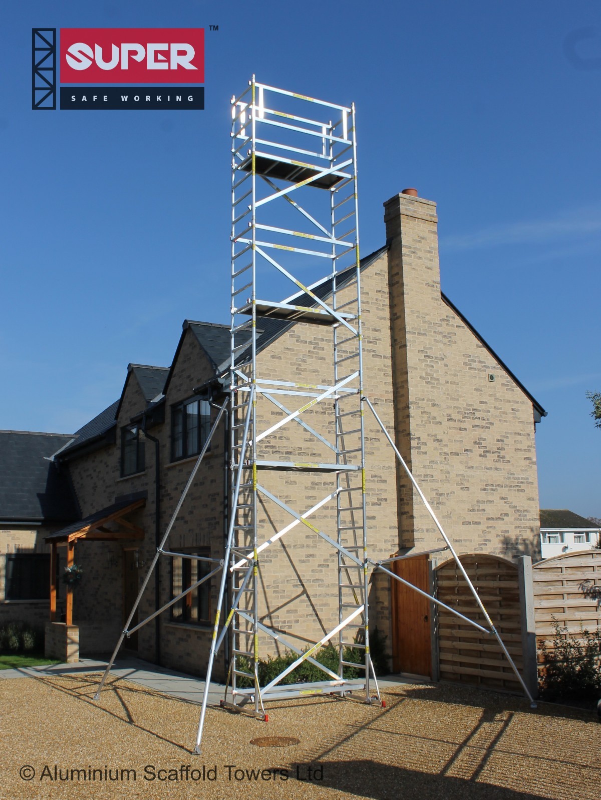 The Ultimate home DIY easy build Aluminium Scaffold system, Up to 9.2m ...