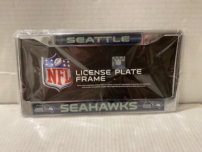 Seattle Seahawks Glitter Chrome Frame :New B129 | eBay