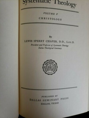 Systematic Theology by Lewis Sperry Chafer vol. V (1948, Hardcover) | eBay