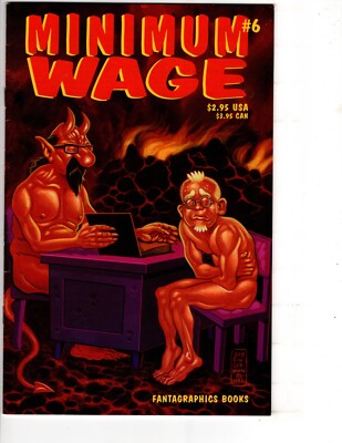Minimum Wage #6 Comic Book (1997) Fantagraphic Books VF/NM | eBay