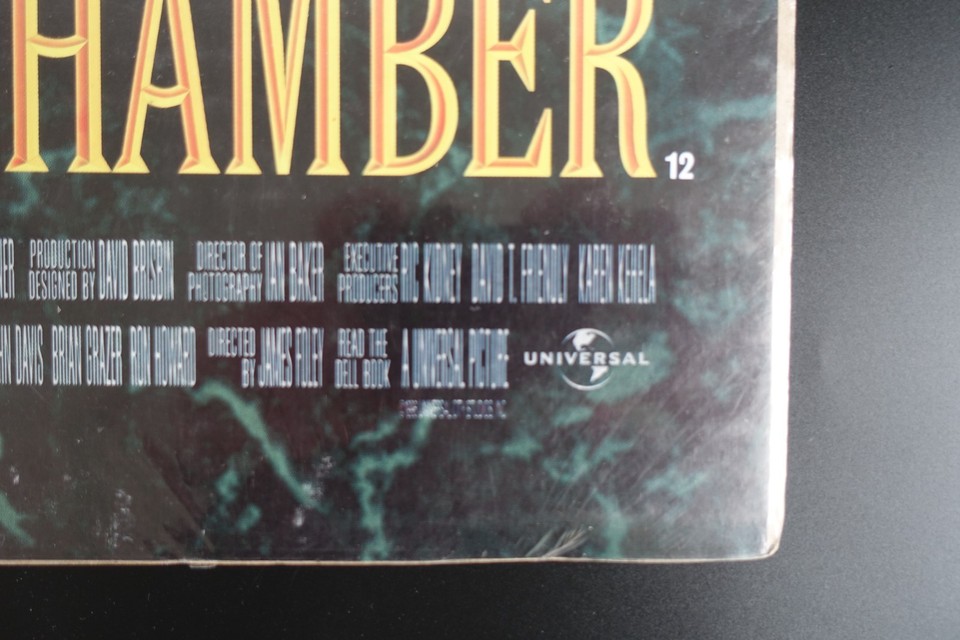 Quad movie poster " The CHAMBER " 1996 Starring Gene Hackman 40cm x 30 ...