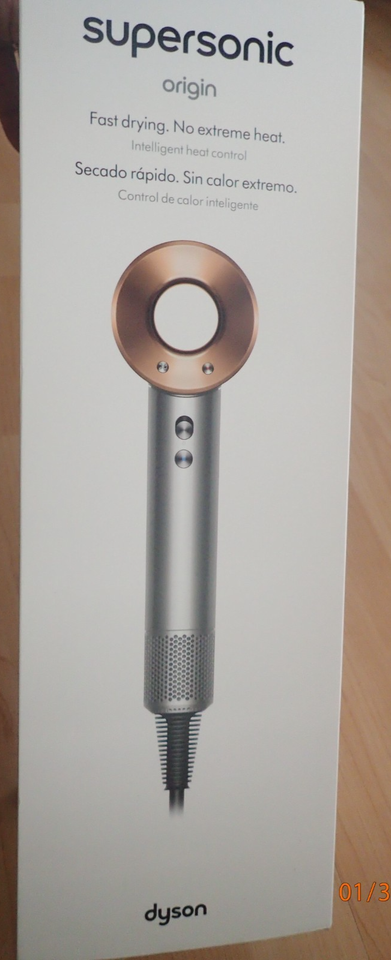 SEALED DYSON Supersonic Origin Hair Dryer Nickel/Copper - AUTHENTIC | eBay