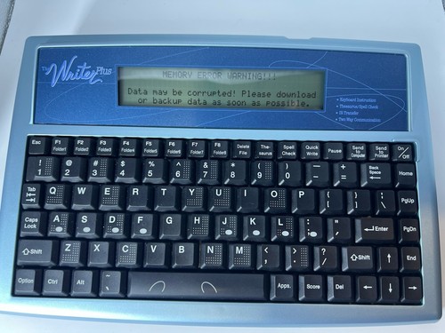 The Writer PLUS Keyboard INSTRUCTOR WORD PROCESSOR USED | eBay