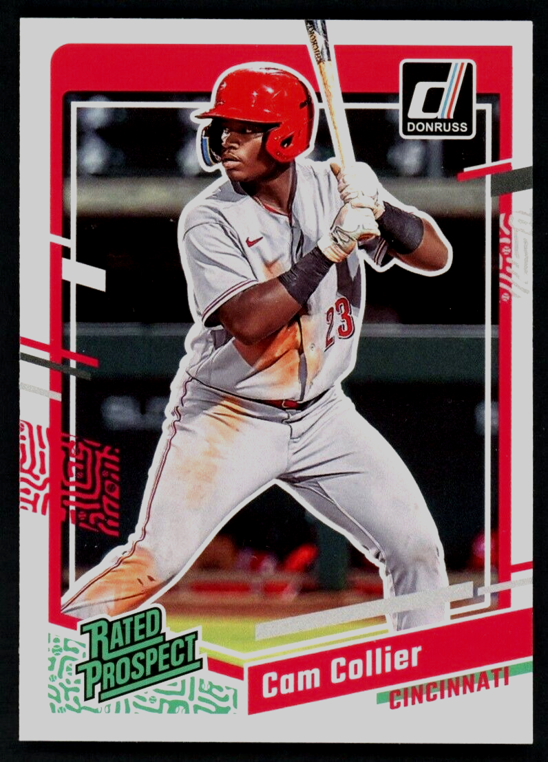 2023 Donruss Rated Prospect Cam Collier #45 - Reds | eBay