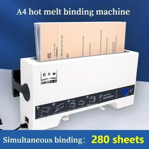 A4 Thermal Binding Machine Small Automatic Home Office Binding Machine ...