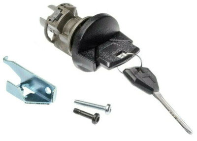 Ignition Lock Cylinder Bezel Black w/ Keys for Chrysler Dodge Jeep ...