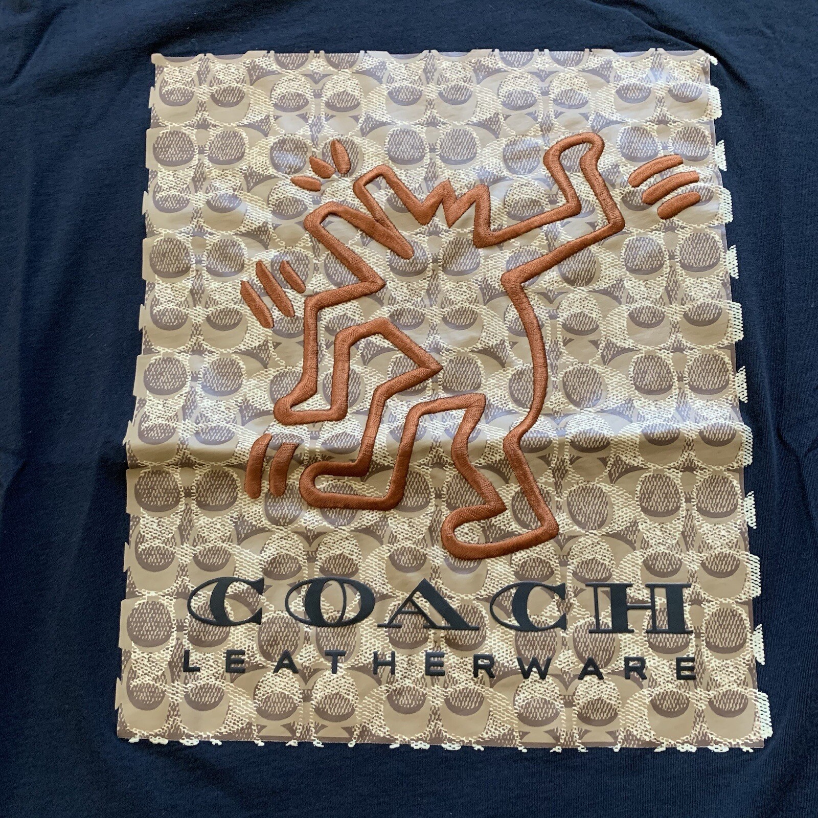 Coach X Keith Haring Signature T-Shirt Small Leatherw… - Gem