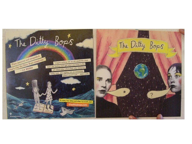 The Ditty Bops Poster ? Earth Self Titled Album | eBay Australia