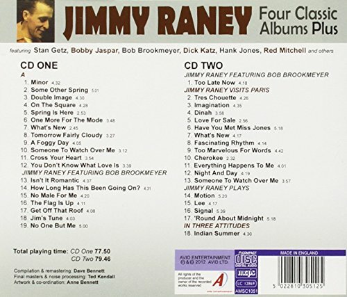 Four Classic Albums Plus A Jimmy Raney Featuring Bob Brookmeyer Jimmy ...