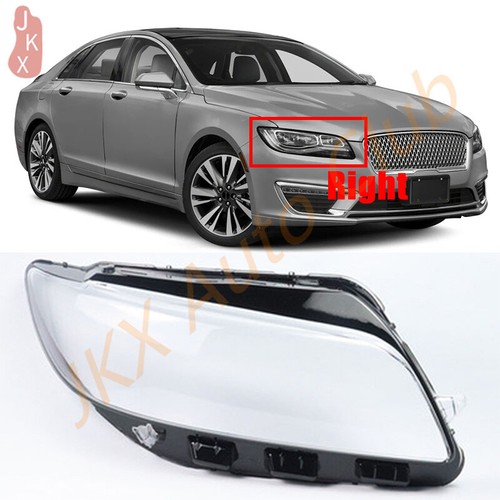 For Lincoln MKZ 2017-20 Right Side Front Headlight Clear Lens Cover ...