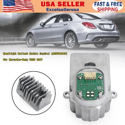 Headlight Ballast Module Control A2059060601 For Mercedes-Benz W205 ...