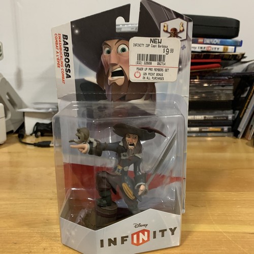 Disney Infinity Barbossa Figure Swashbuckling Combat Pirates of the ...