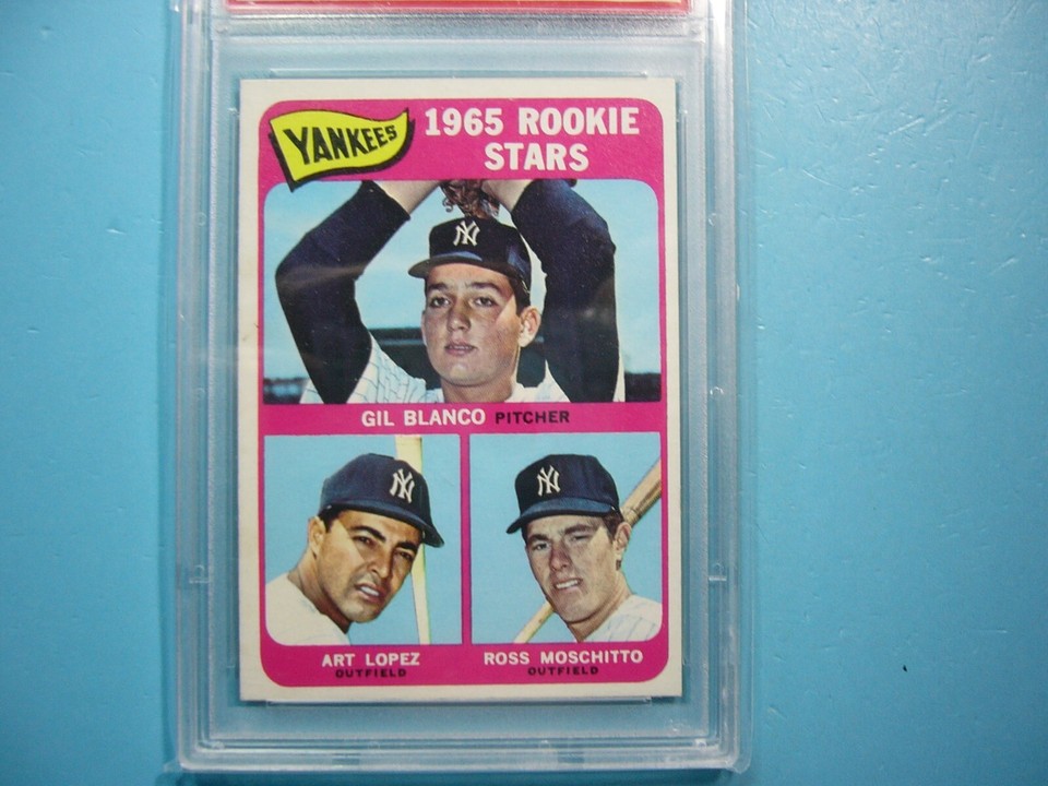 1965 TOPPS MLB HIGH NUMBER BASEBALL CARD #566 GIL BLANCO ROOKIE STARS ...