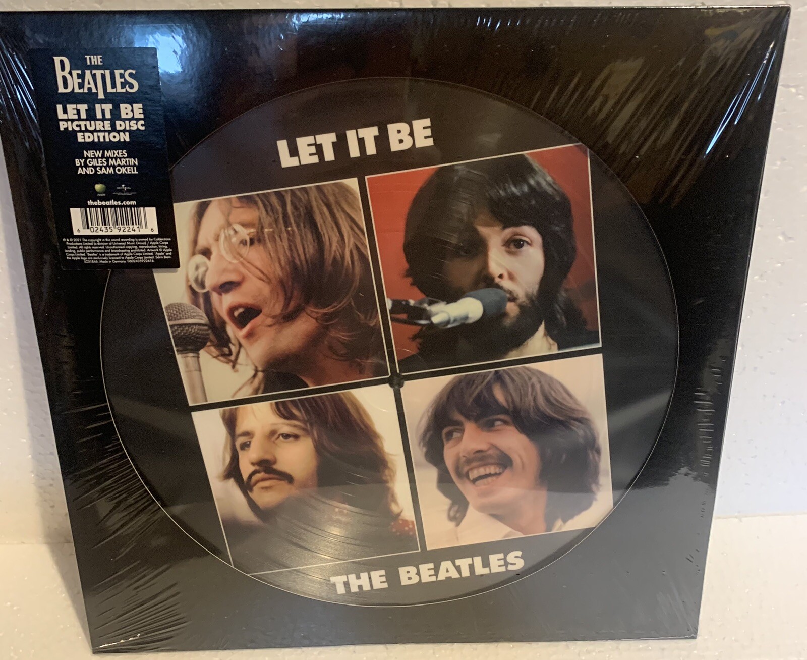 Let It Be by The Beatles Picture Disc, Reissue, Special Edition, Stereo ...