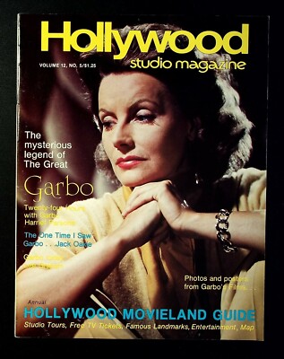 Hollywood Studio Magazine Vol 12 No 5, 1978 Garbo Harriet Parsons ...