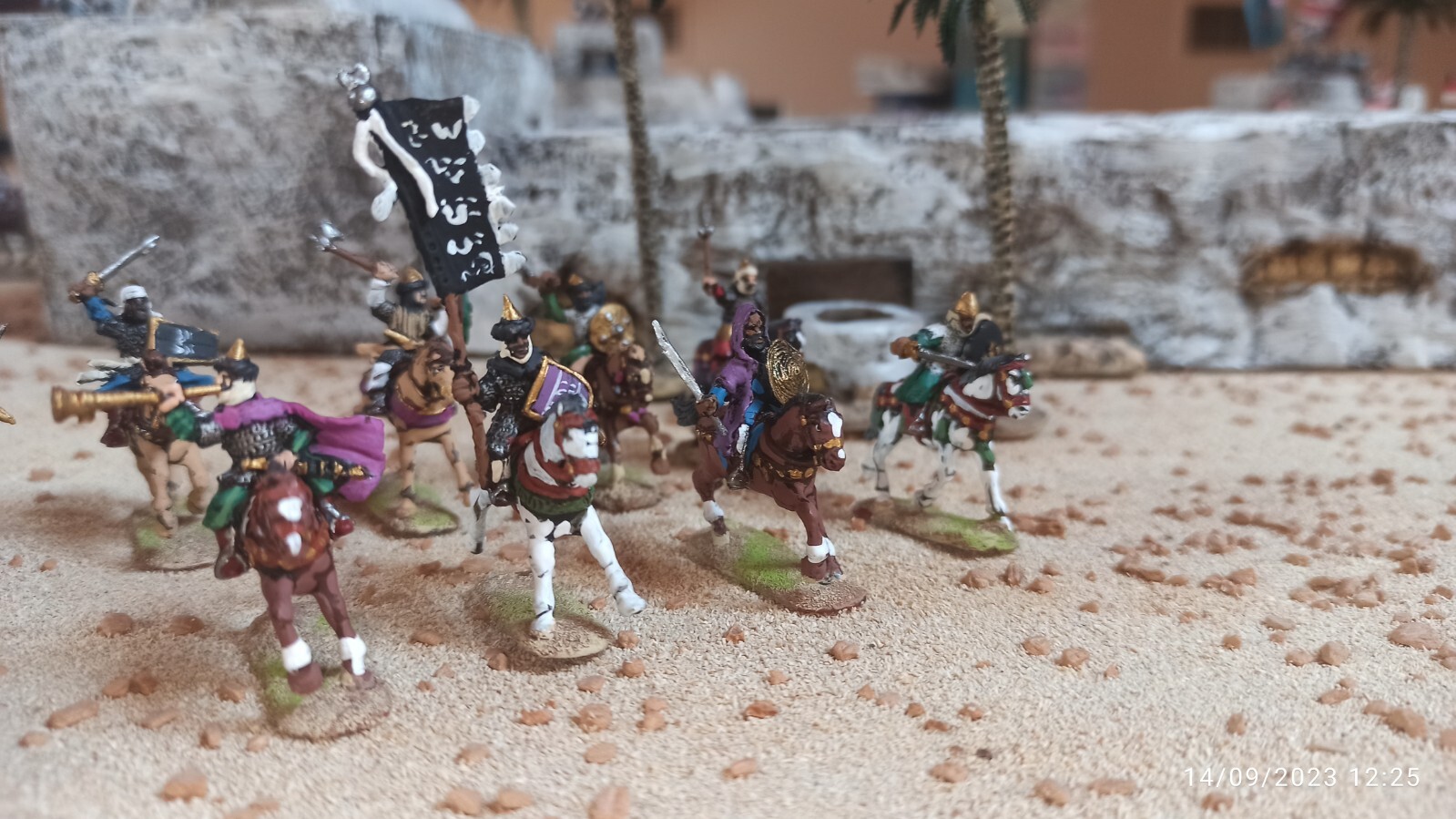 1/72 - El Cid / Crusades Arab - Muslim Cavalry - Strelets / pro painted ...