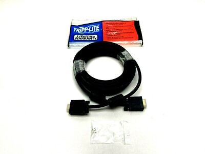 Tripp Lite P500-025 SVGA Monitor Extension Gold HD15 Cable 25' 7.6m | eBay