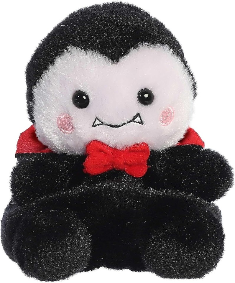 Spooky Palm Pals Viktor Vampire Plush - Collectible 5-Inch Stuffed ...