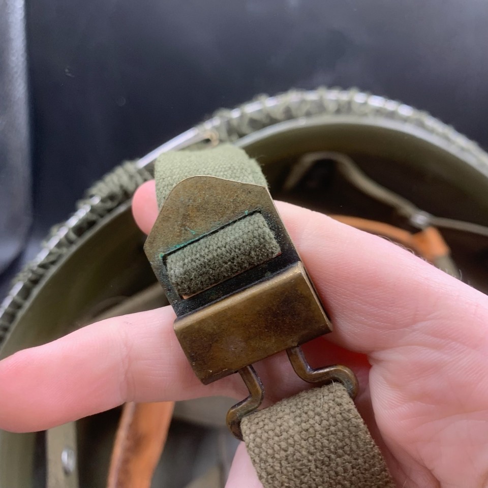 Genuine Dutch Army M53 Euroclone of WW2 US M1 Camouflaged Helmet ...