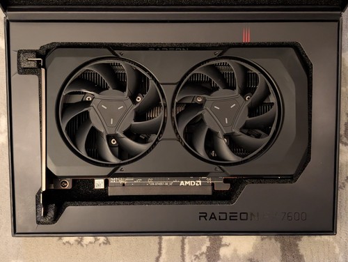 AMD Radeon RX 7600 8gb Reference Card | eBay