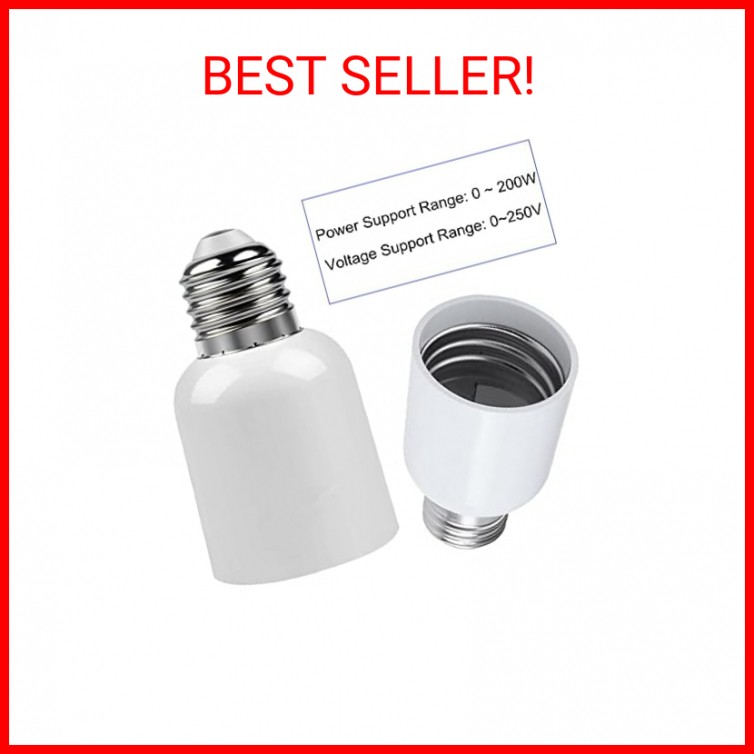 6 Pack Medium Base E26 to E39 Mogul Socket Adapter Standard E26 Screw to E39 Lam | eBay