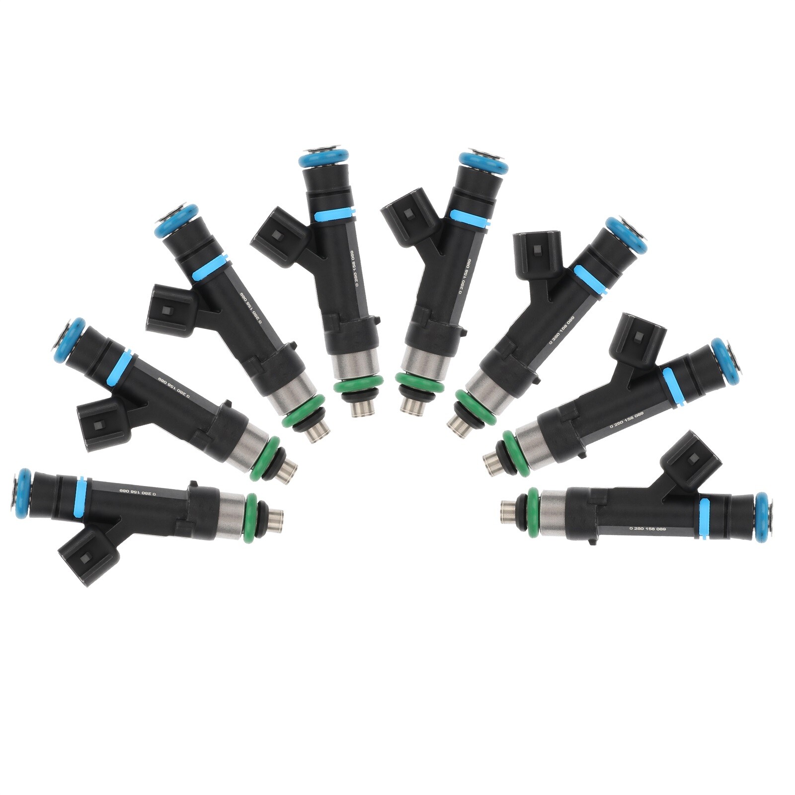 8x Fuel Injectors For Ford Crown Victoria 2006-2011 Lincoln Town Car 4 ...