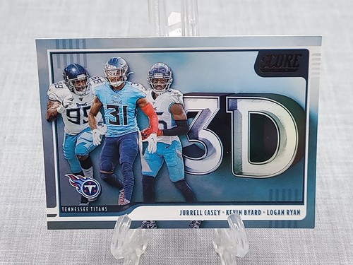 2020 Jurrell Casey Kevin Byard Logan Ryan Score 3D Insert #3D-LKA ...
