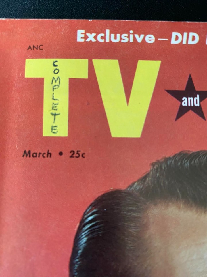 TV Movie Screen MAGAZINE 3/1956 LUCILLE BALL COVER | eBay