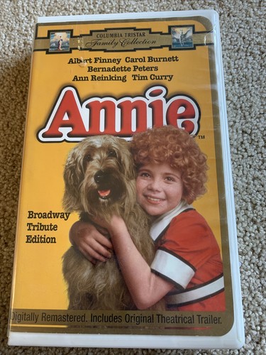ANNIE 1997 VHS Blockbuster Rental, Blockbuster Clamshell-extremely Rare ...