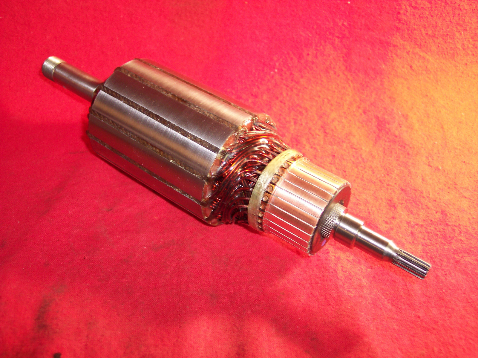 NEW 131 CHEVY & CORVETTE GENERATOR ARMATURE 1955-1962 TACH & P/S ...