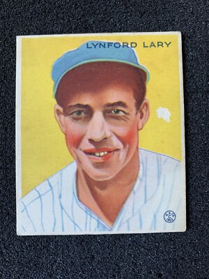 1933 Goudey #193 Lynford Lary | eBay