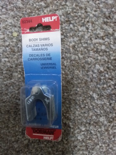 Dorman 02344 Universal Body Shim Assortment 2x 1/8", 1/16", 1/32", 1/64 ...