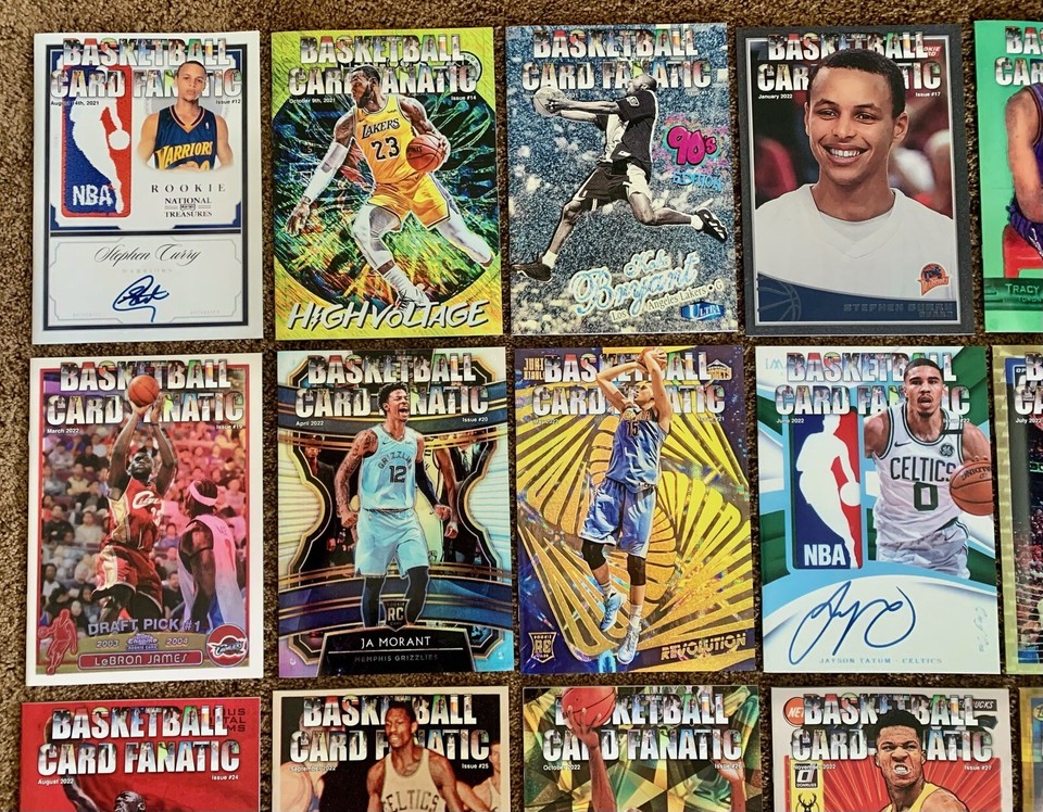 Basketball Card Fanatic Magazine Collection - 16 Issue Lot | eBay