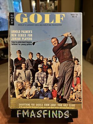 C1 1964 ARNOLD PALMER March GOLF Magazine | eBay