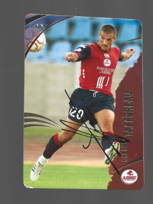 carte panini foot 2009 gregory tafforeau lille osc signature original ...