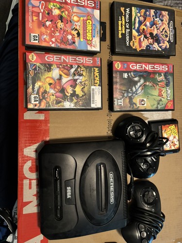 Vintage Sega Genesis And Games | eBay
