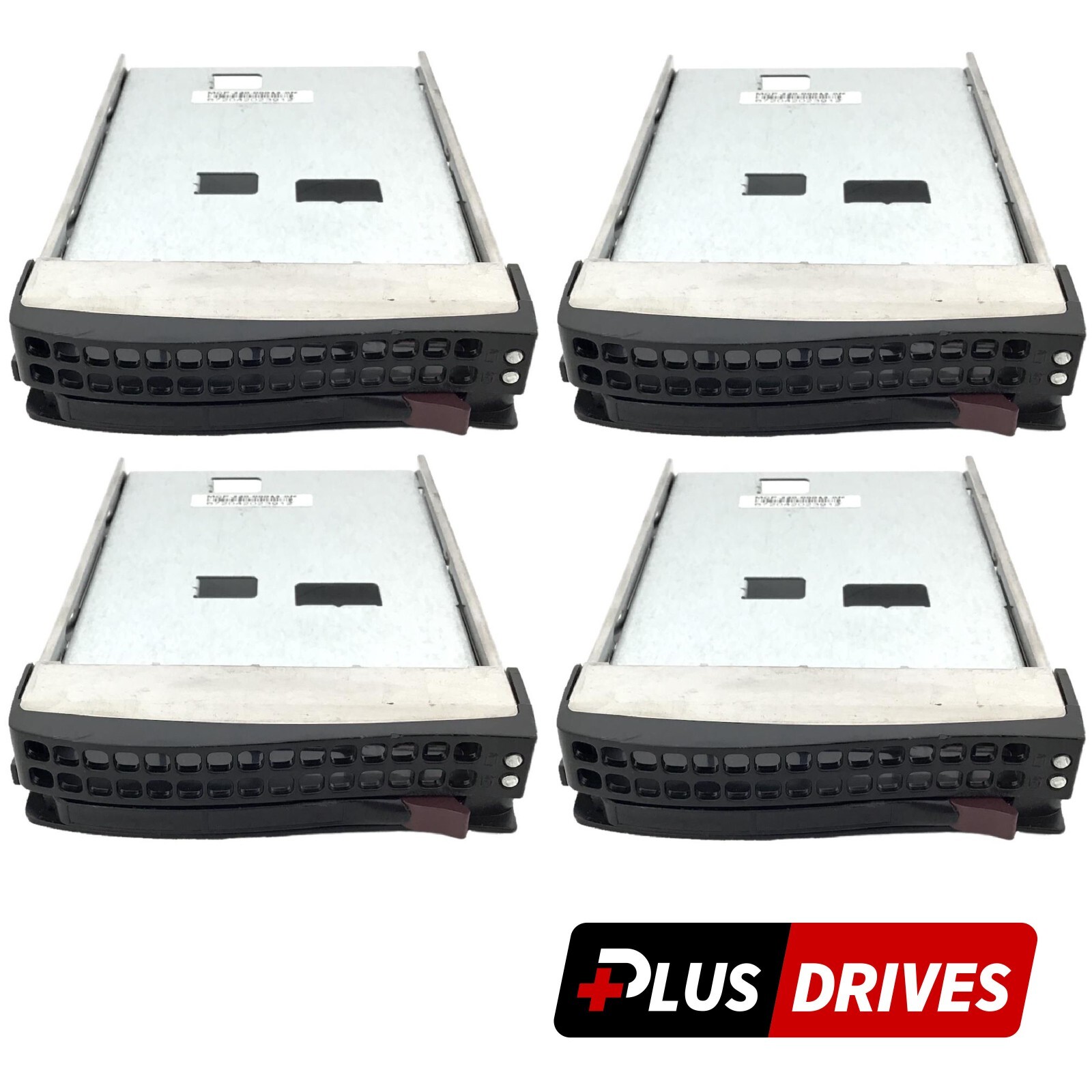Lot of 4 Supermicro 3.5" to 2.5" Drive Bay Adapter Tray Caddy MCP-220 ...