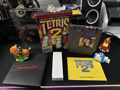 Tetris 2 - Nintendo NES - Complete CIB - Tested - Authentic | eBay