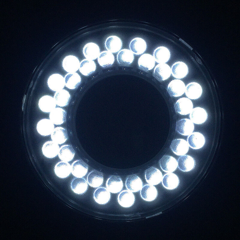 LED Ring Light Source Brightness Adjustable 40 LEDs For Video Stereo ...