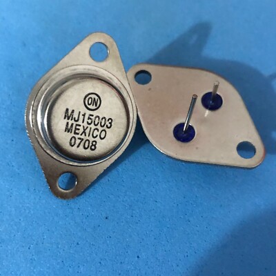 1PAIR/2PCS MJ15003 MJ15004 MJ15003G MJ15004G TO-3 Silicon Power ...