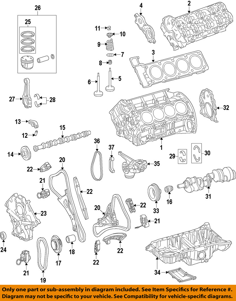 MERCEDES OEM 12-15 CLS550 VVT Variable Valve Timing-Actuator 2780505200 ...