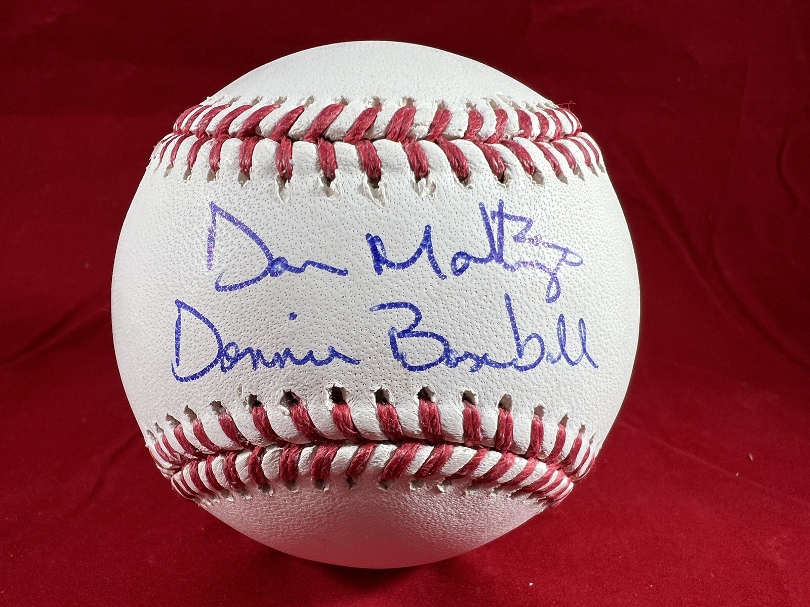 Don Mattingly Signed Baseball “Donnie Baseball” JSA Yankees | eBay