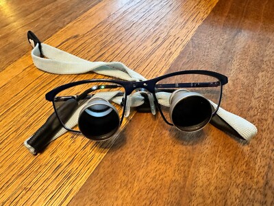 Orascoptic Dental Loupes 2.5x Macro Blue, Victory Frame + Spark | eBay