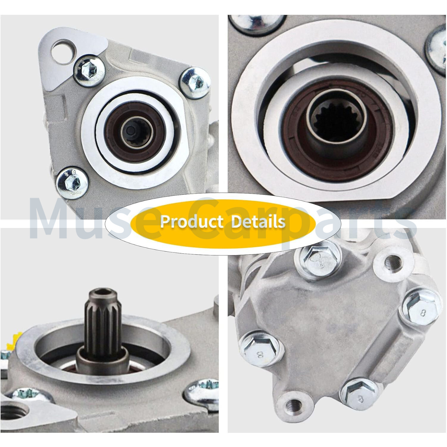 Power Steering Pump for 2007-2009 Audi Q7 4L 4.2L Replace 7L8422153B ...