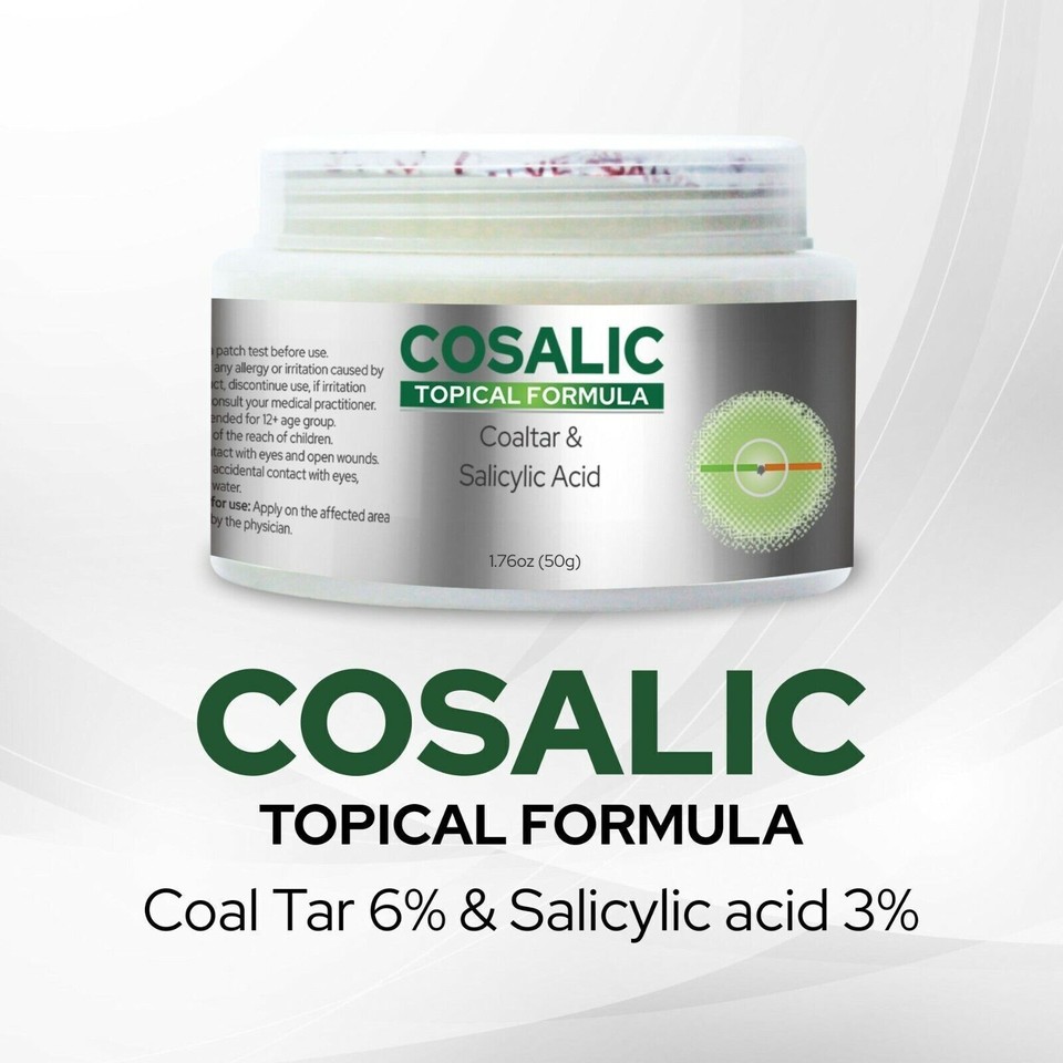 Coal Tar Salicylic Acid Ointment - for Psoriasis Treatment | 50g/1.76oz ...